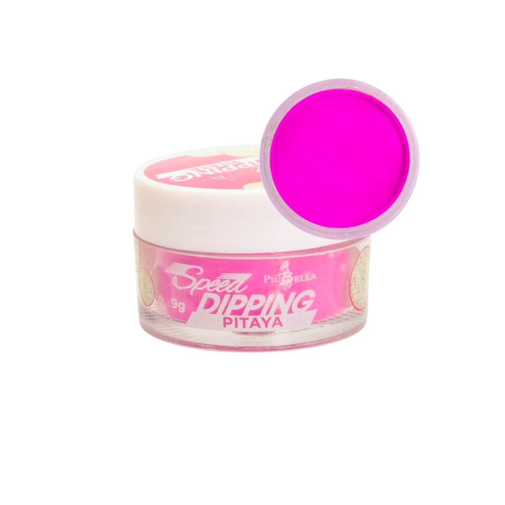 Pó Acrílico Speed Dipping 9g - Piu Bella - Atacado Meu Mundo Unhas