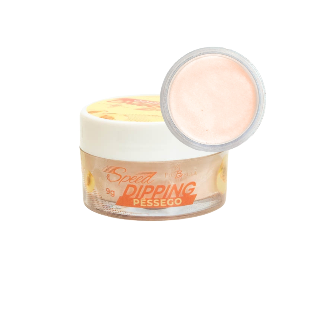 Pó Acrílico Speed Dipping 9g - Piu Bella - Atacado Meu Mundo Unhas