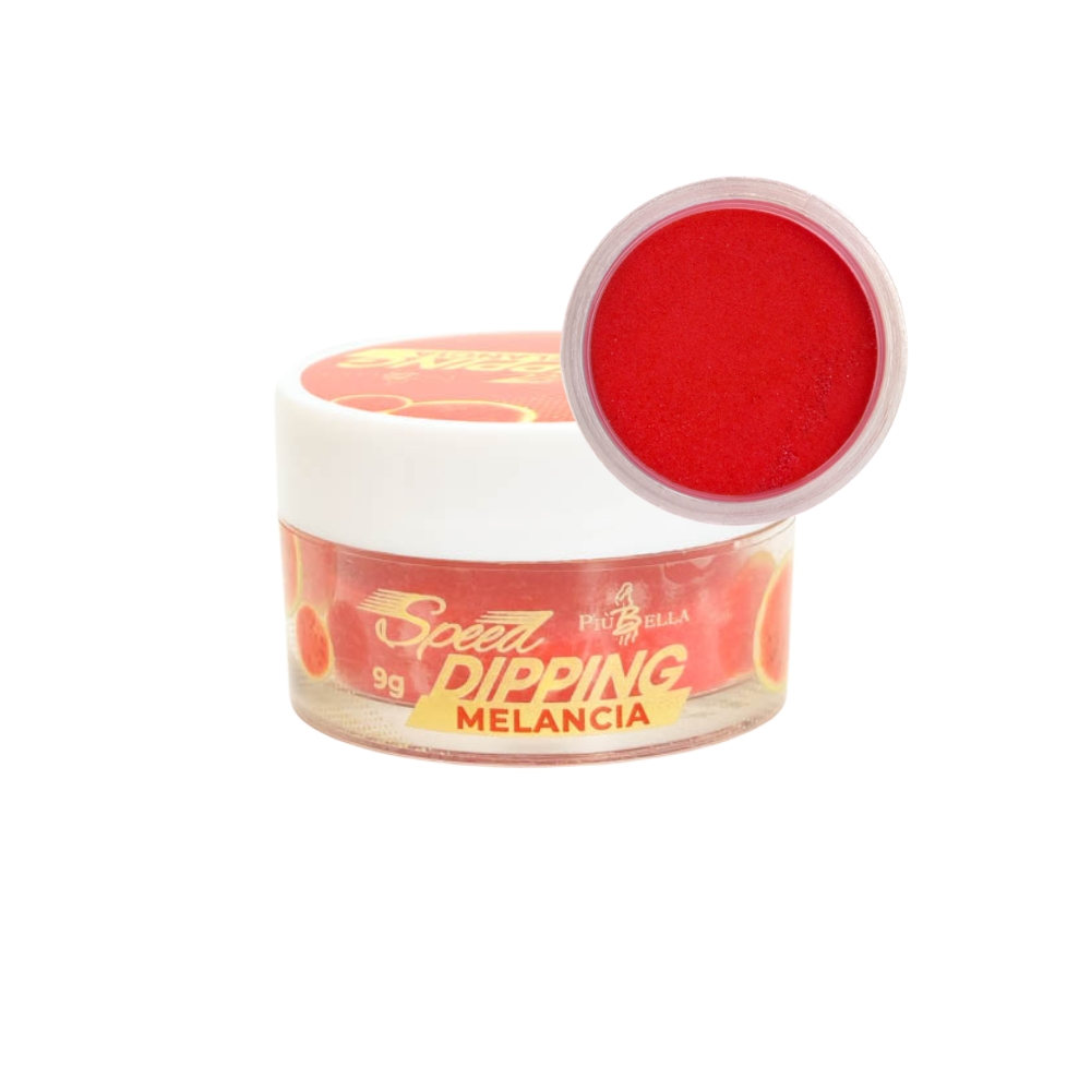 Pó Acrílico Speed Dipping 9g - Piu Bella - Atacado Meu Mundo Unhas