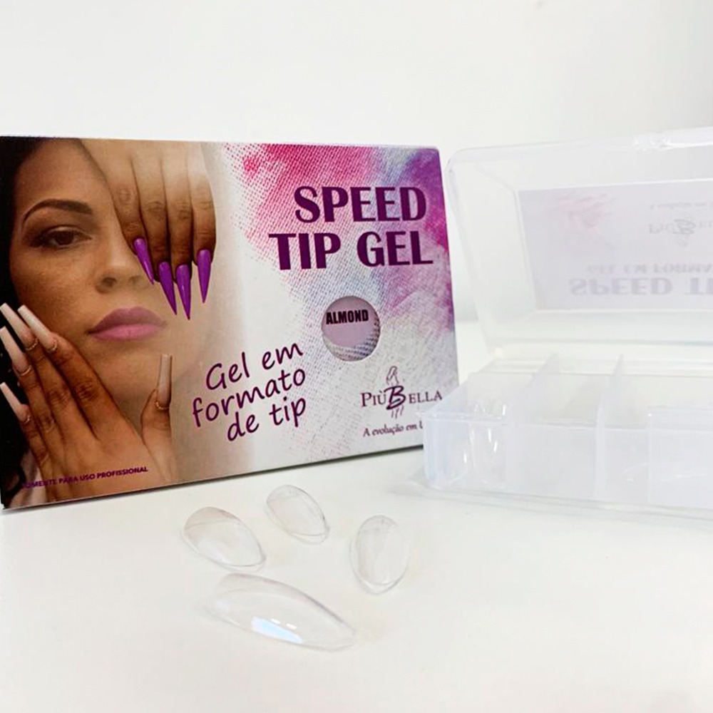 Speed Tip Gel 120 und - Piu Bella - Atacado Meu Mundo Unhas
