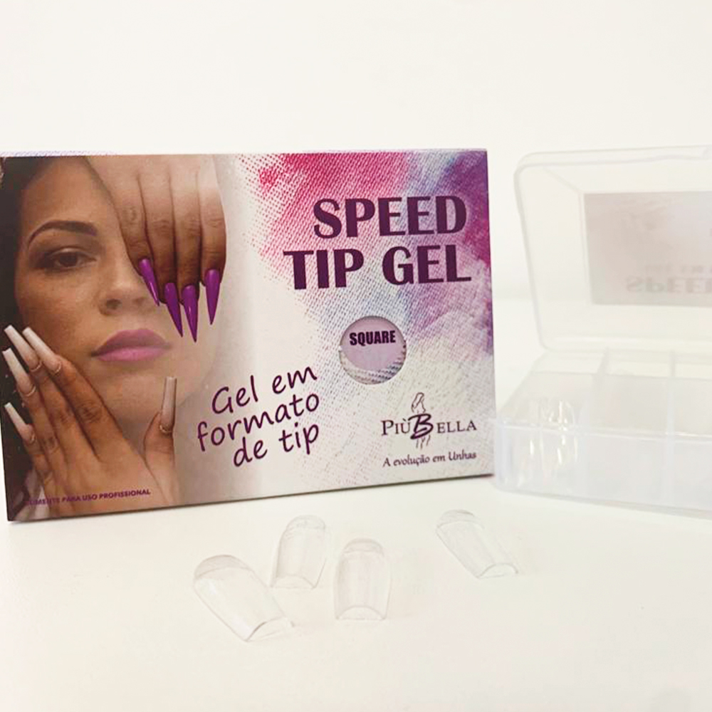 Speed Tip Gel 120 und - Piu Bella - Atacado Meu Mundo Unhas