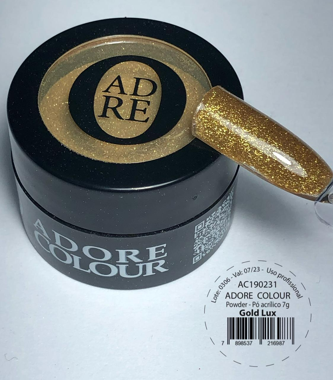 Po Acrilico Adore Colour Powder Pro 5g - Atacado Meu Mundo Unhas