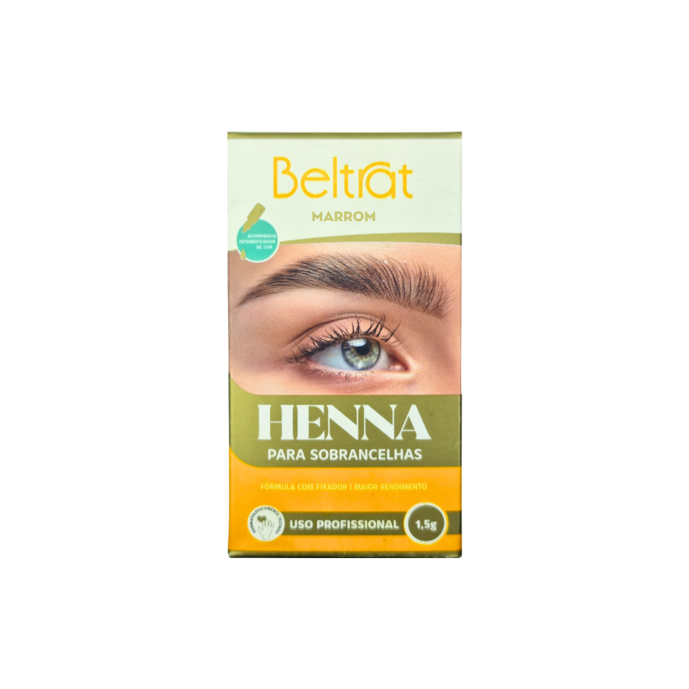 Henna para Sobrancelha 1,5G com Itensificador de Cor - Beltrat ...
