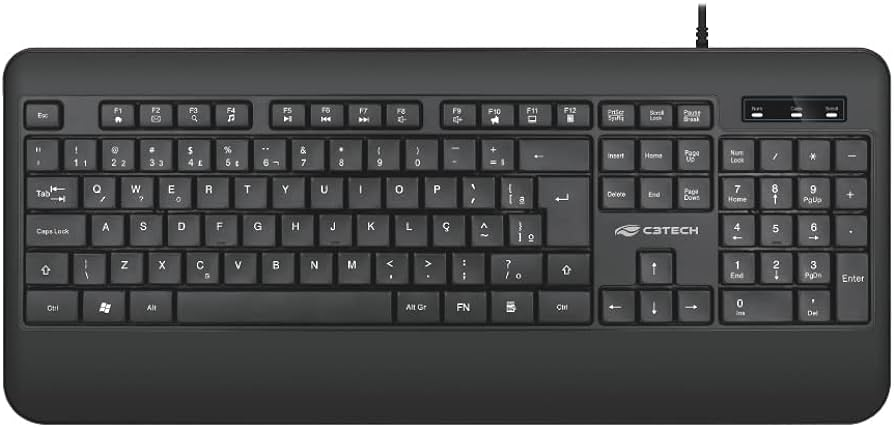 Teclado multimídia USB C3Tech, Teclado Multimídia KB-M100BK - Assistech ...