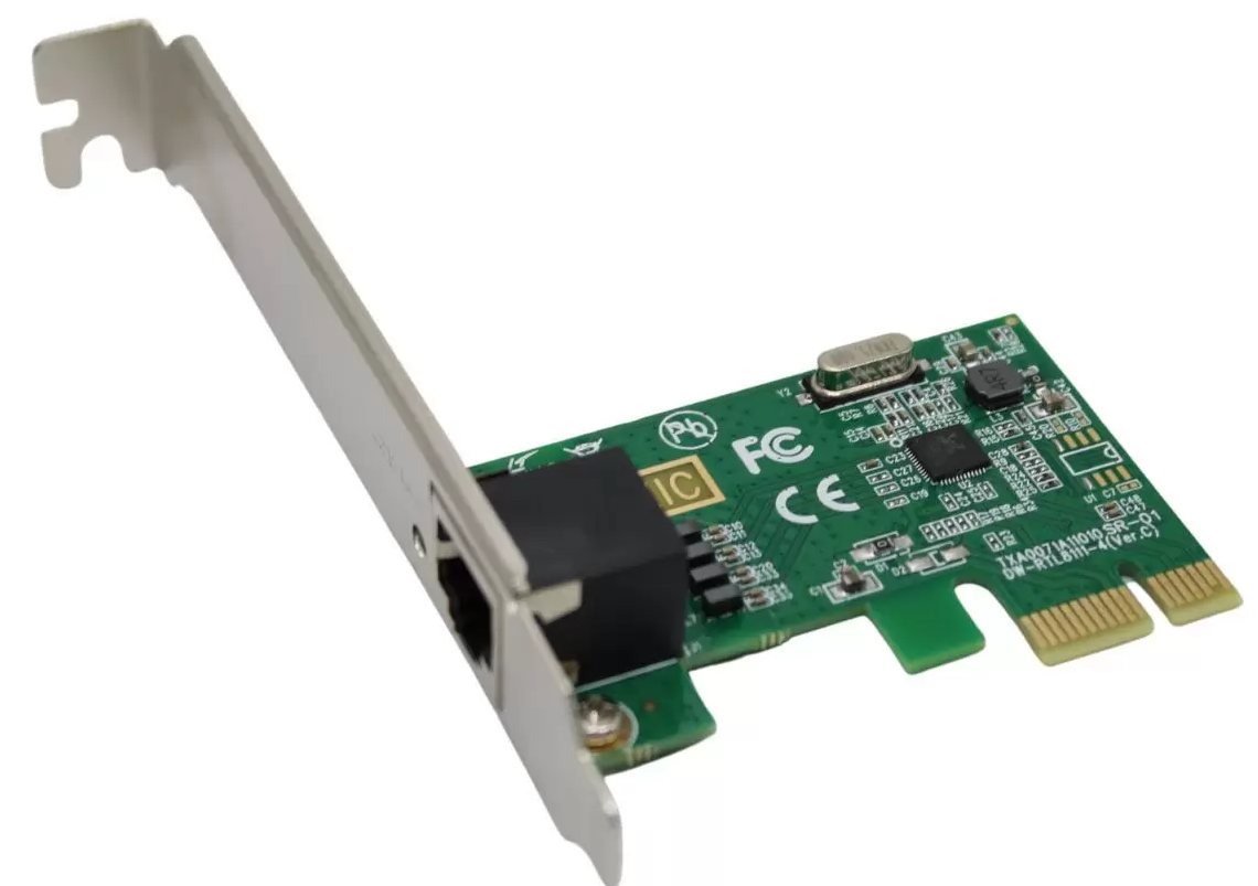 Placa de Rede PCI-Express, Placa de Rede PRV1000e, Placa de Rede ...