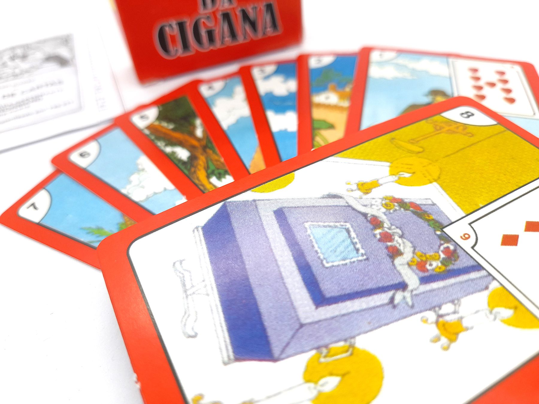 Baralho Tarô Da Cigana Baralho Da Cigana 36 Cartas E Manual Flash Mystic
