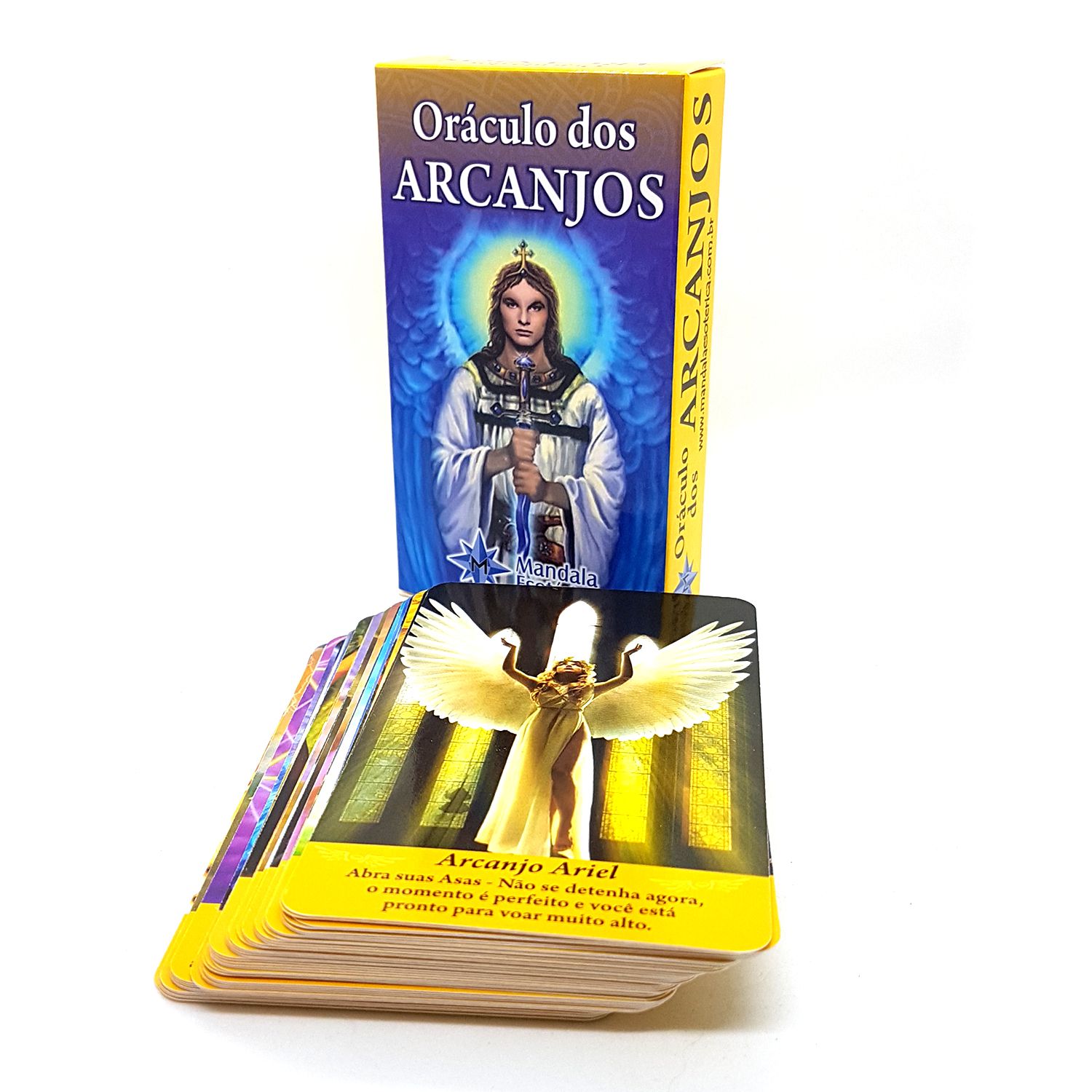 Poderoso Oráculo dos Arcanjos Guia Motivacional 45 Cartas - Flash Mystic