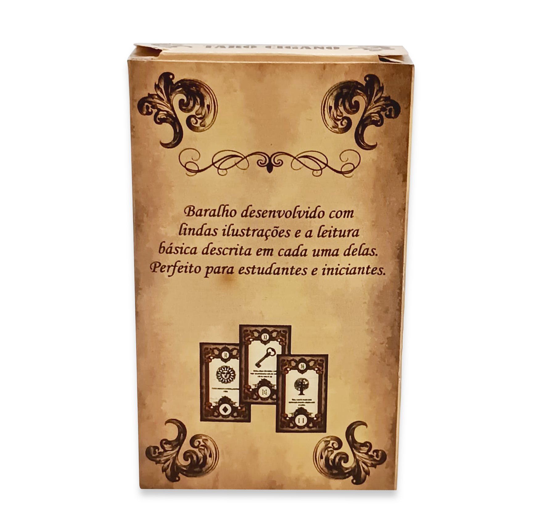 Baralho Tarô Cigano Iniciantes Cartas Tarot Com 36 Cartas Flash Mystic