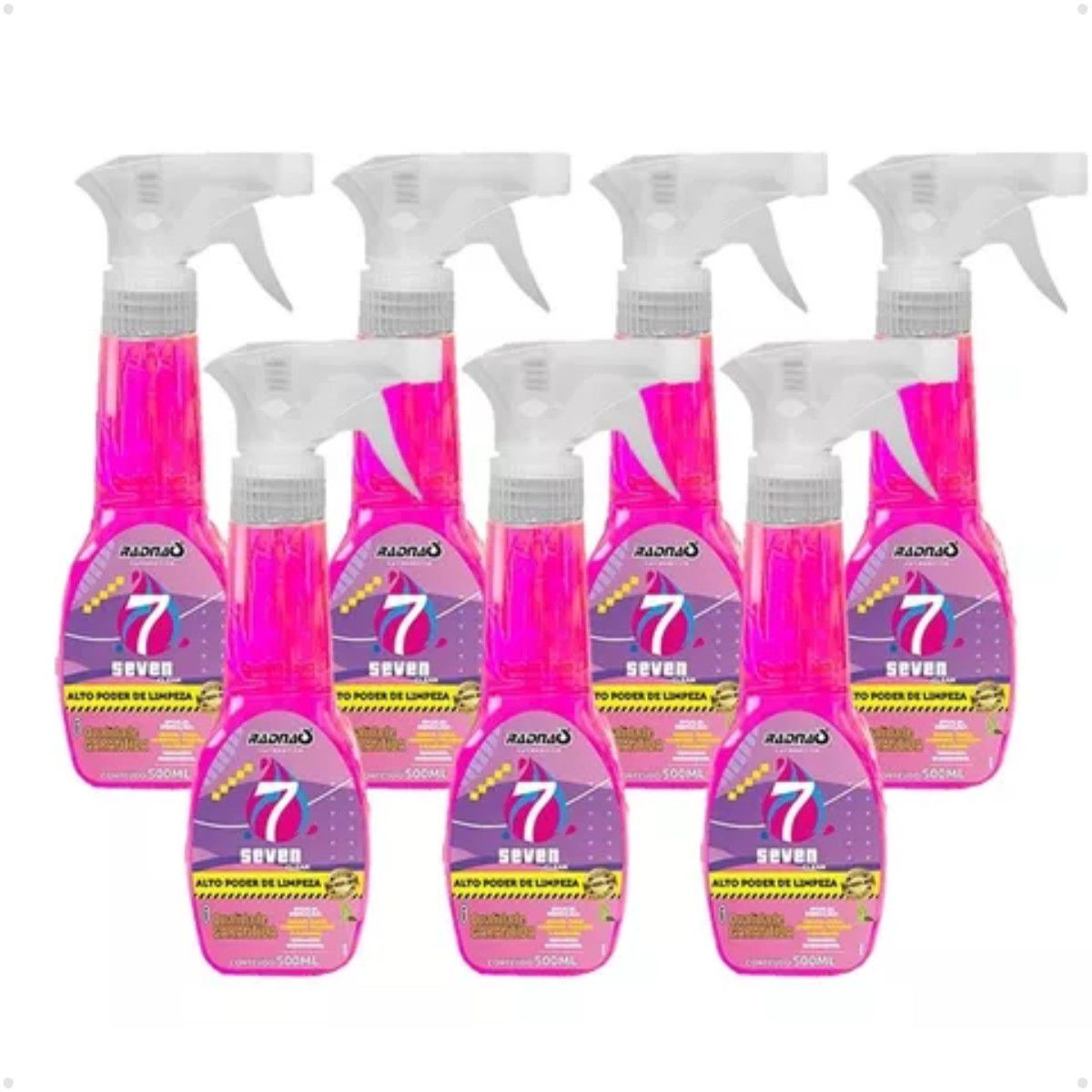 Desengraxante Spray Seven Clean 500ML RADNAQ - R7 - Auto Peças Pingo D ...