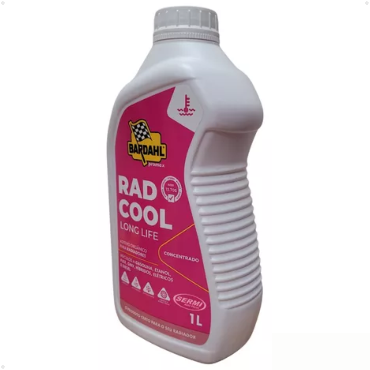 Aditivo Radiador Rosa Pronto Uso 1LT Radcool BARDAHL - Auto Peças Pingo ...