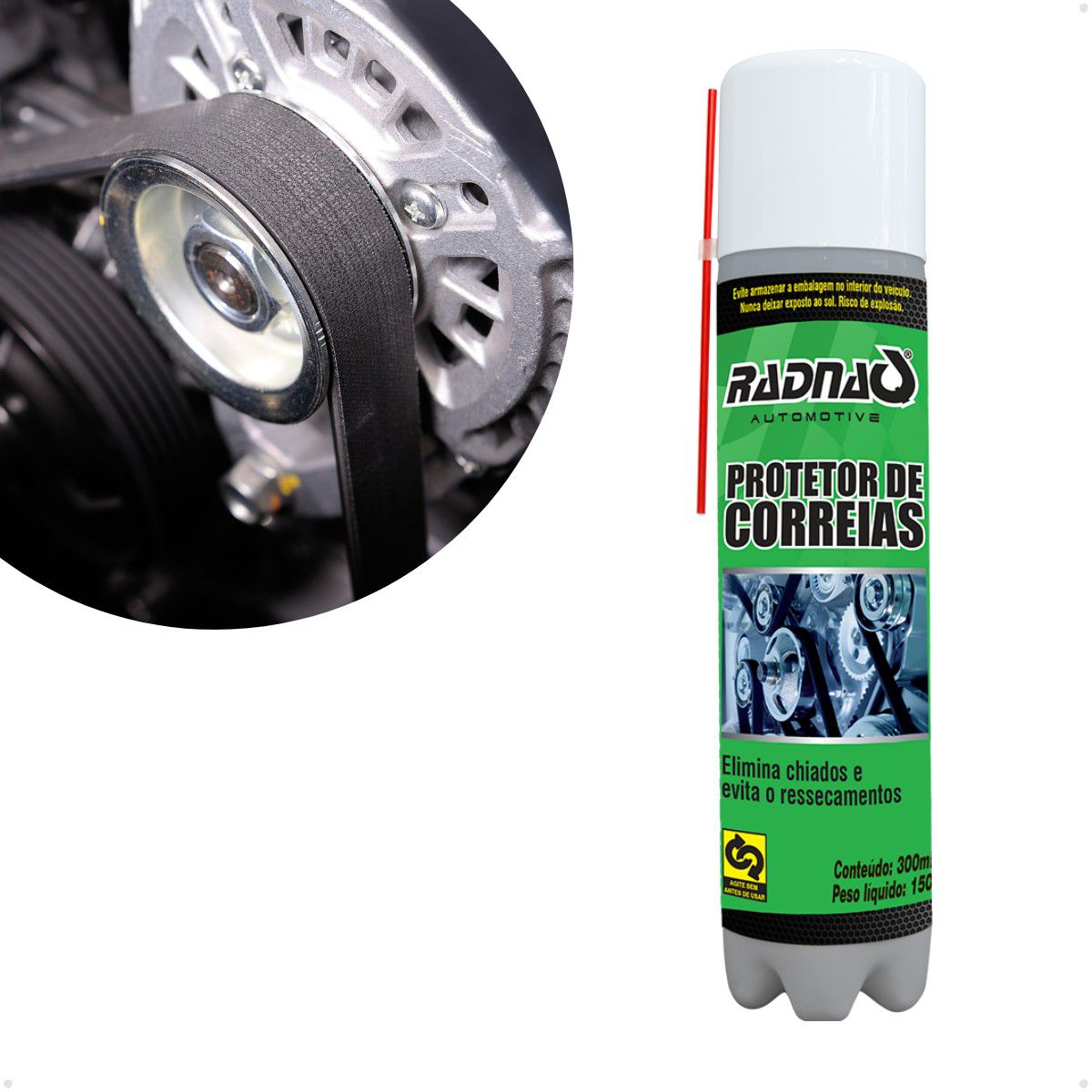 Protetor Correias Spray 300ML Radnaq - Auto Peças Pingo D' ouro