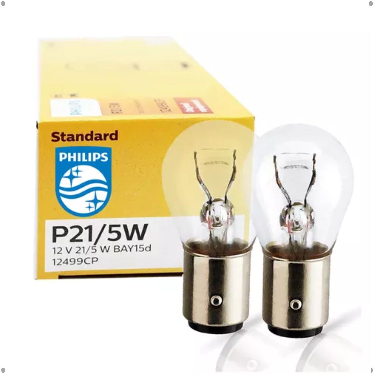 Lâmpada 2 Polos 1034 12V 21W Philips - PH12499 - Auto Peças Pingo D' ouro