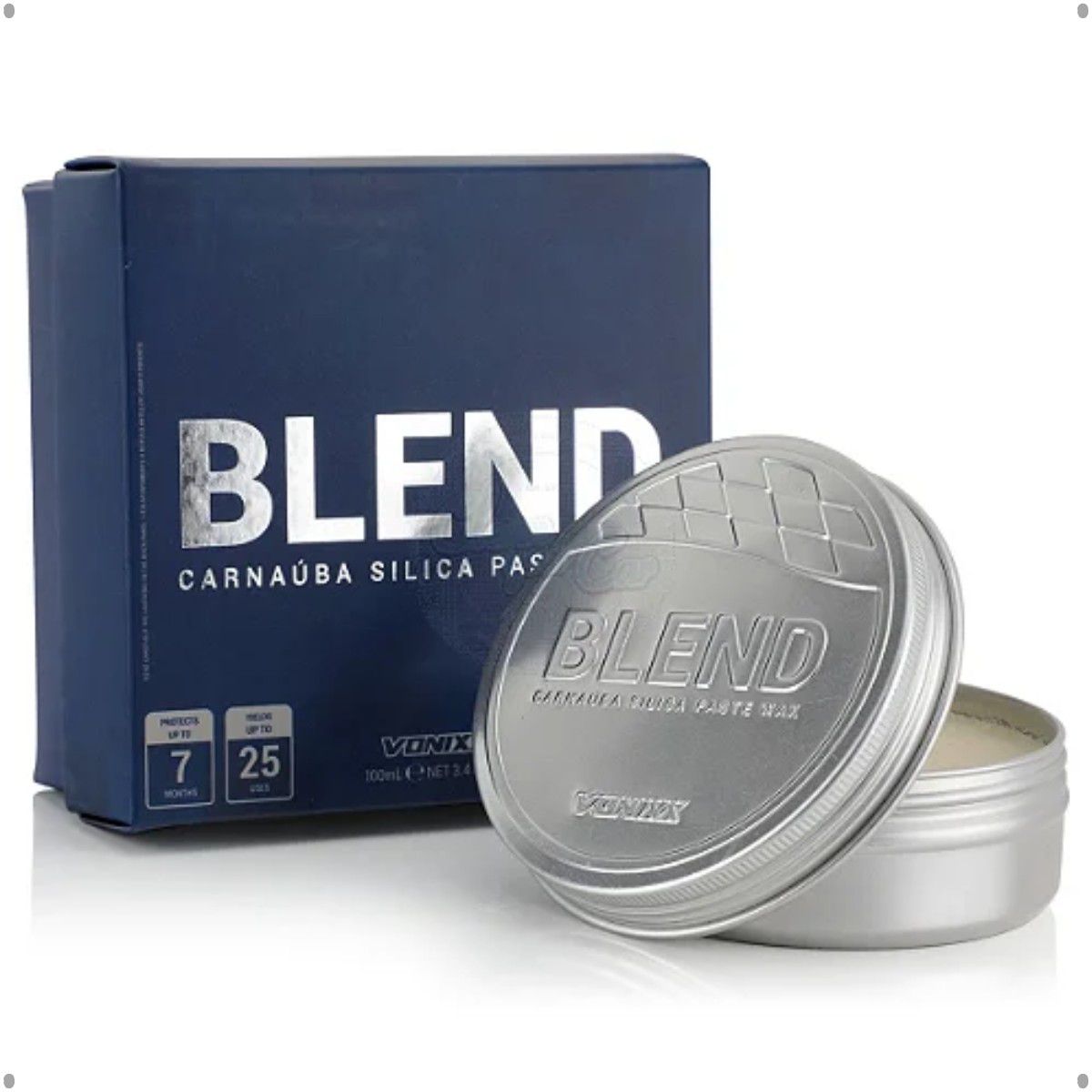 Cera Blend Carnaúba Silica Paste Wax Vonixx (100ML) - Auto Peças Pingo ...
