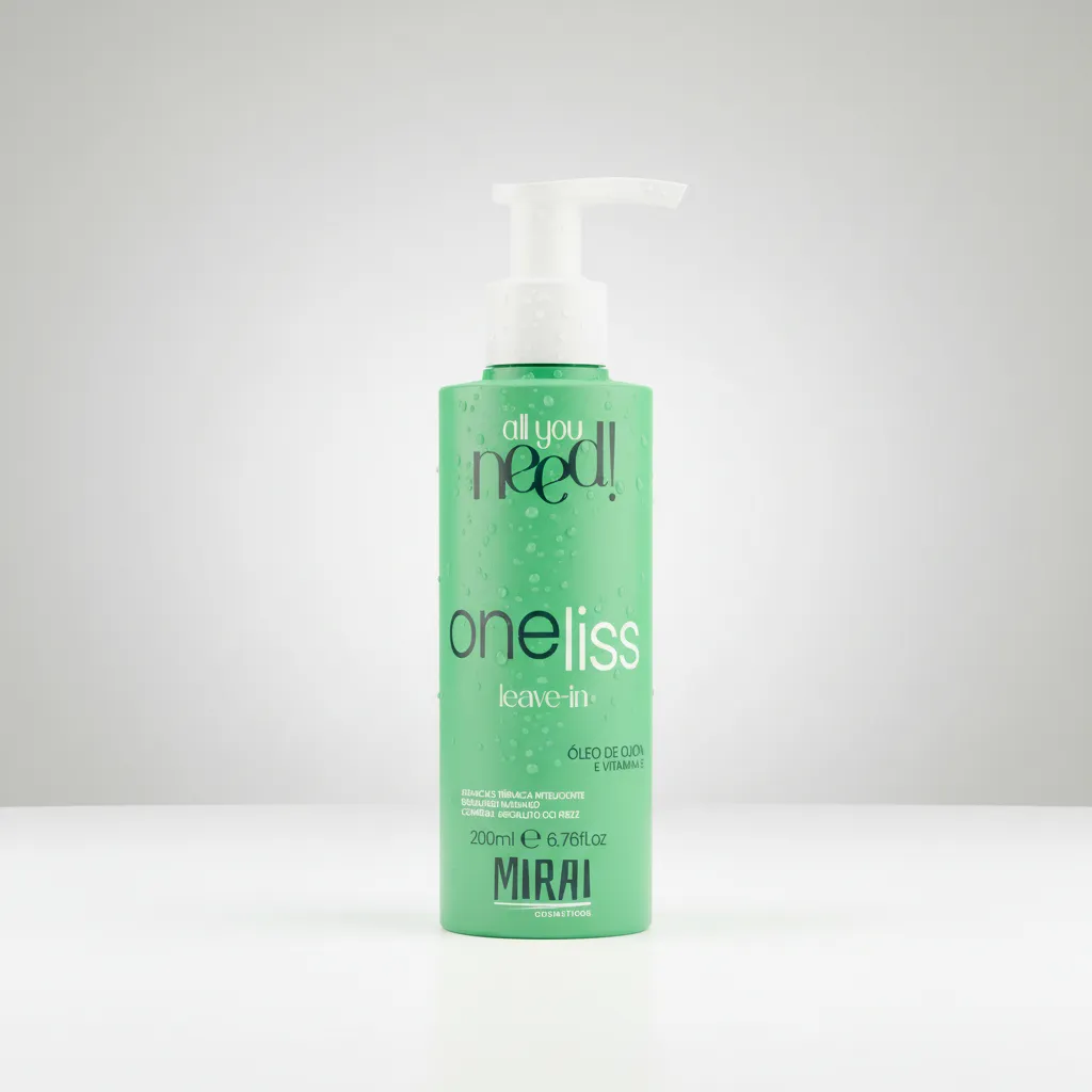Leave In Protetor Termico One Liss Mirai Cosmeticos 200ml - SHALOM ...