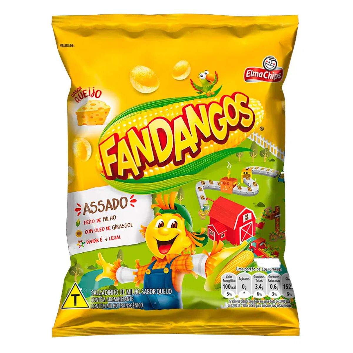 5 MINI SALGADINHO ELMA CHIPS LANCHINHO SORTIDO LEMBRANCINHA FESTA ...