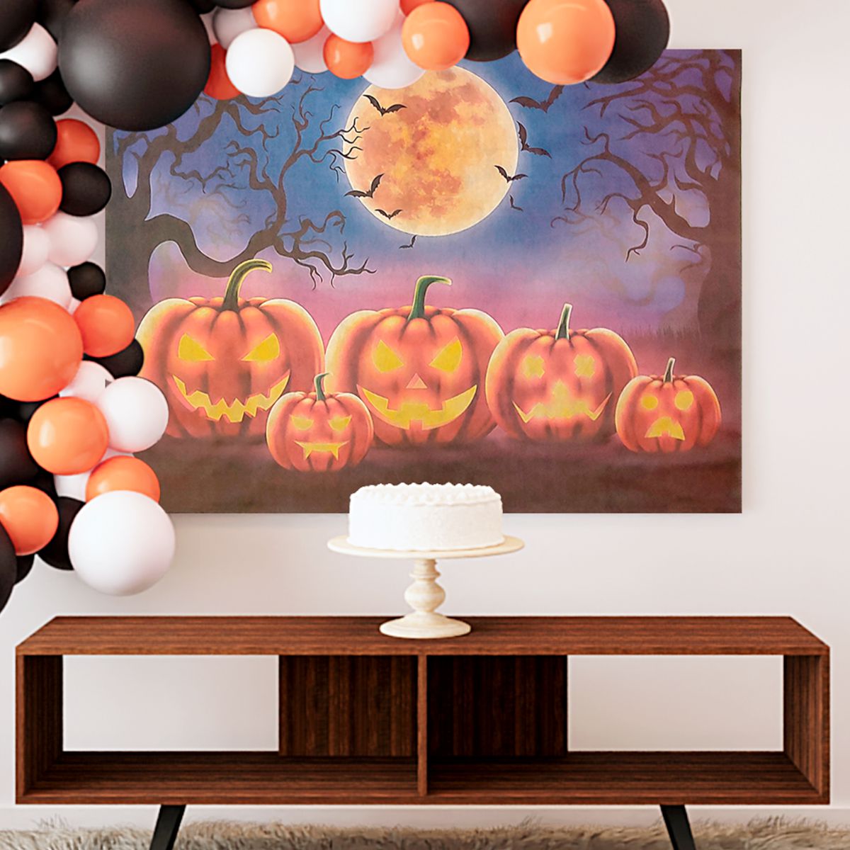 PAINEL HALLOWEEN ABÓBORA TNT GIGANTE PROMOÇÃO - PIFFER - Loja do ...