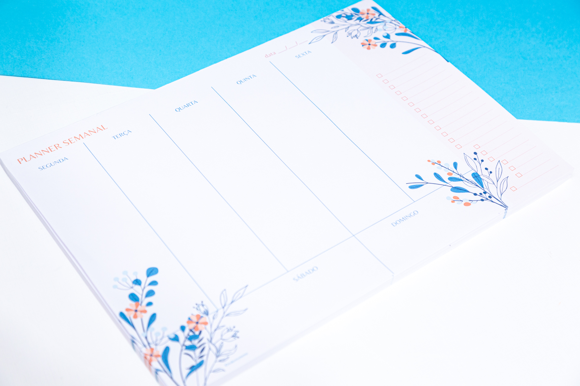 Trio Organização | Planner semanal, planner diário e bloco de tarefas ...