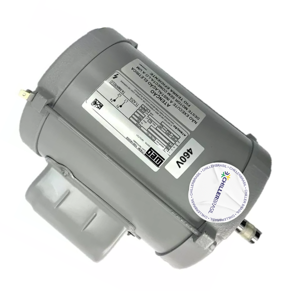 Motor Ventilador 1CV - 8 Polos - Monofásico - Trane MOT00162B - Chiller ...