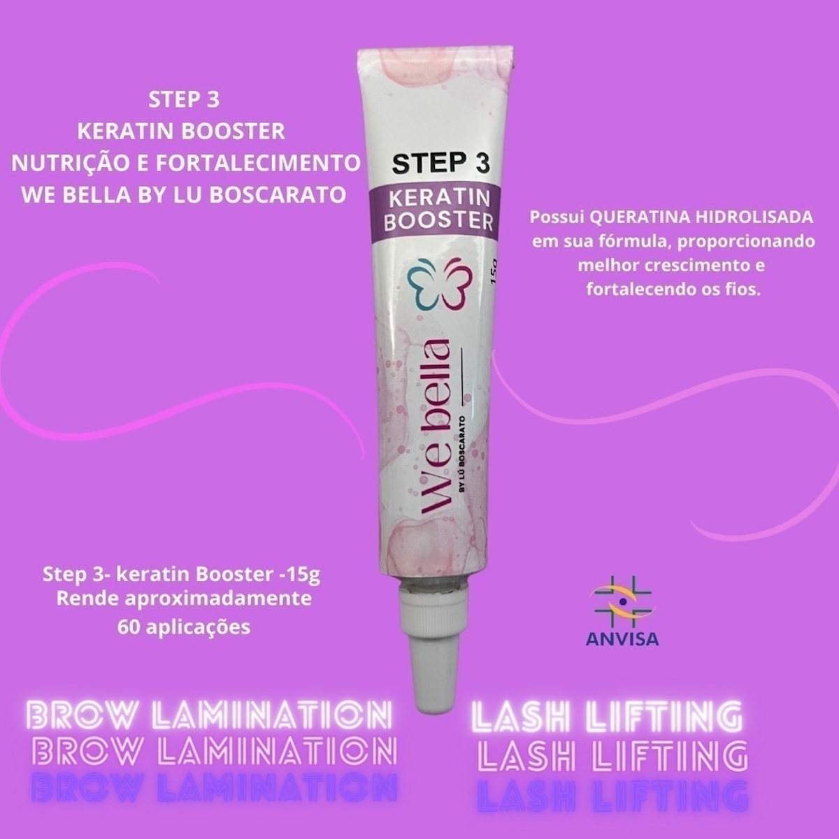 Kit Brow Lamination We Bella Completo com Anvisa - Tratti.me Cosméticos