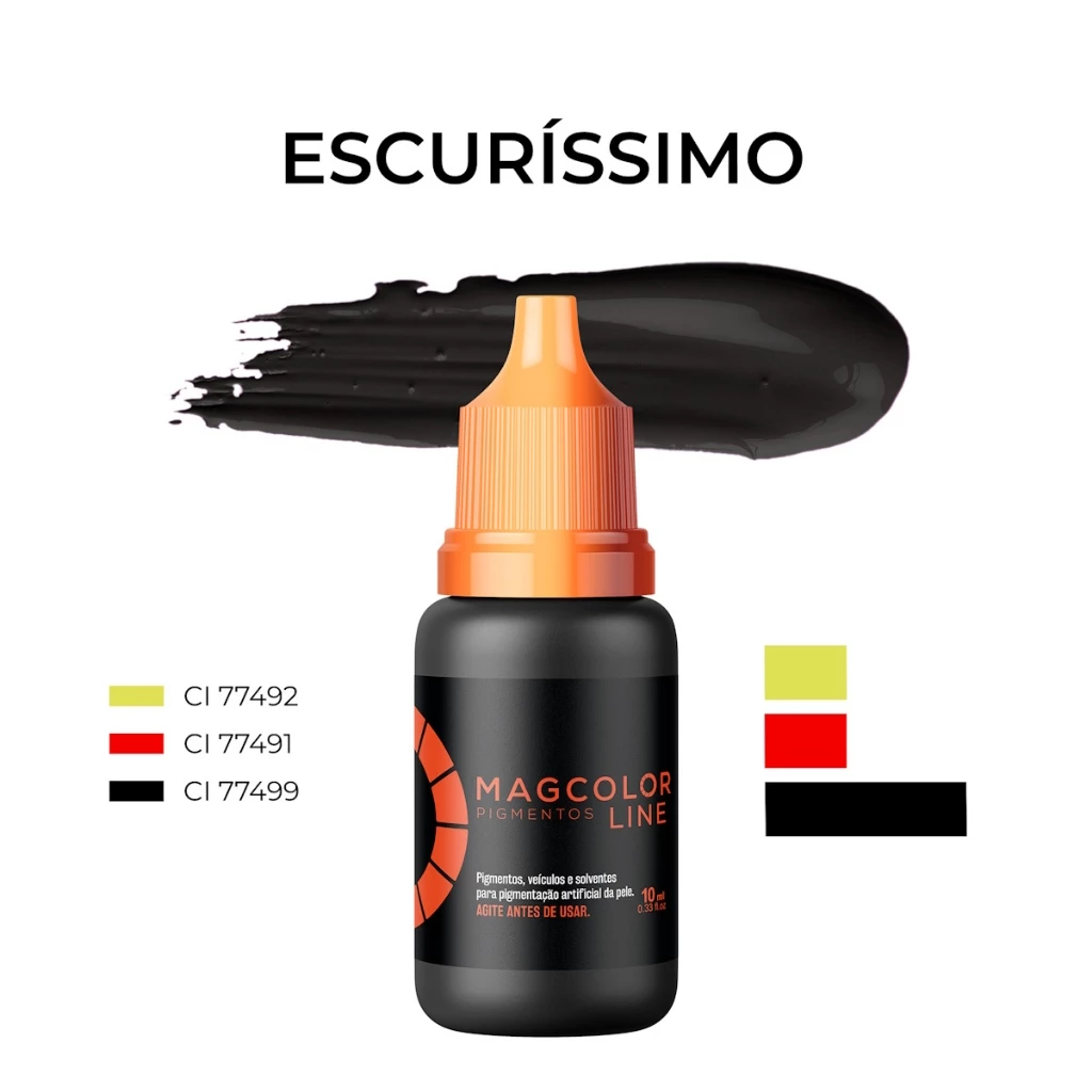Pigmento Inorgânico Linha Line Brow Mag Color 5mL - Tratti.me Cosméticos