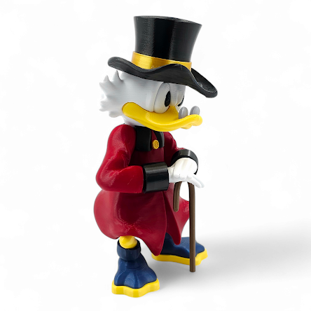 Tio Patinhas Malvadão: Tio Patinhas Posturado e Elegante 20cm - Action ...