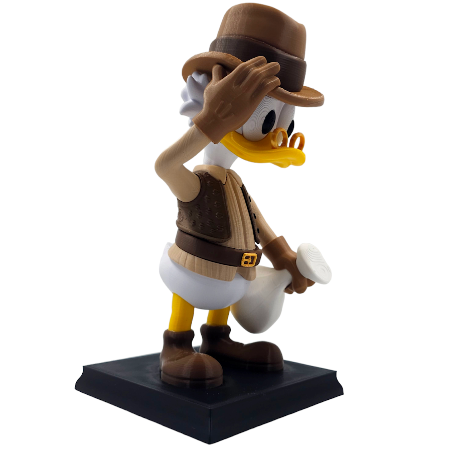 Tio Patinhas Caçador Action Figure Colecionável 20cm - MetArt Studio ...