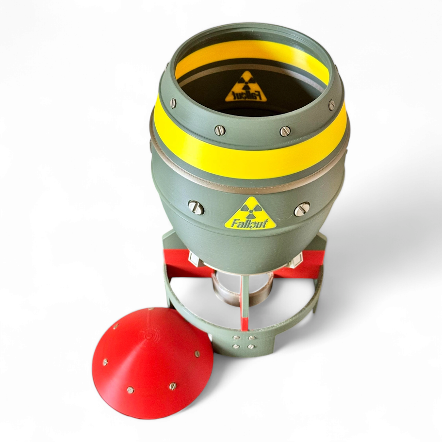 Mini Nuke Porta Objetos Fallout Decoração Gamer Colecionável - MetArt ...