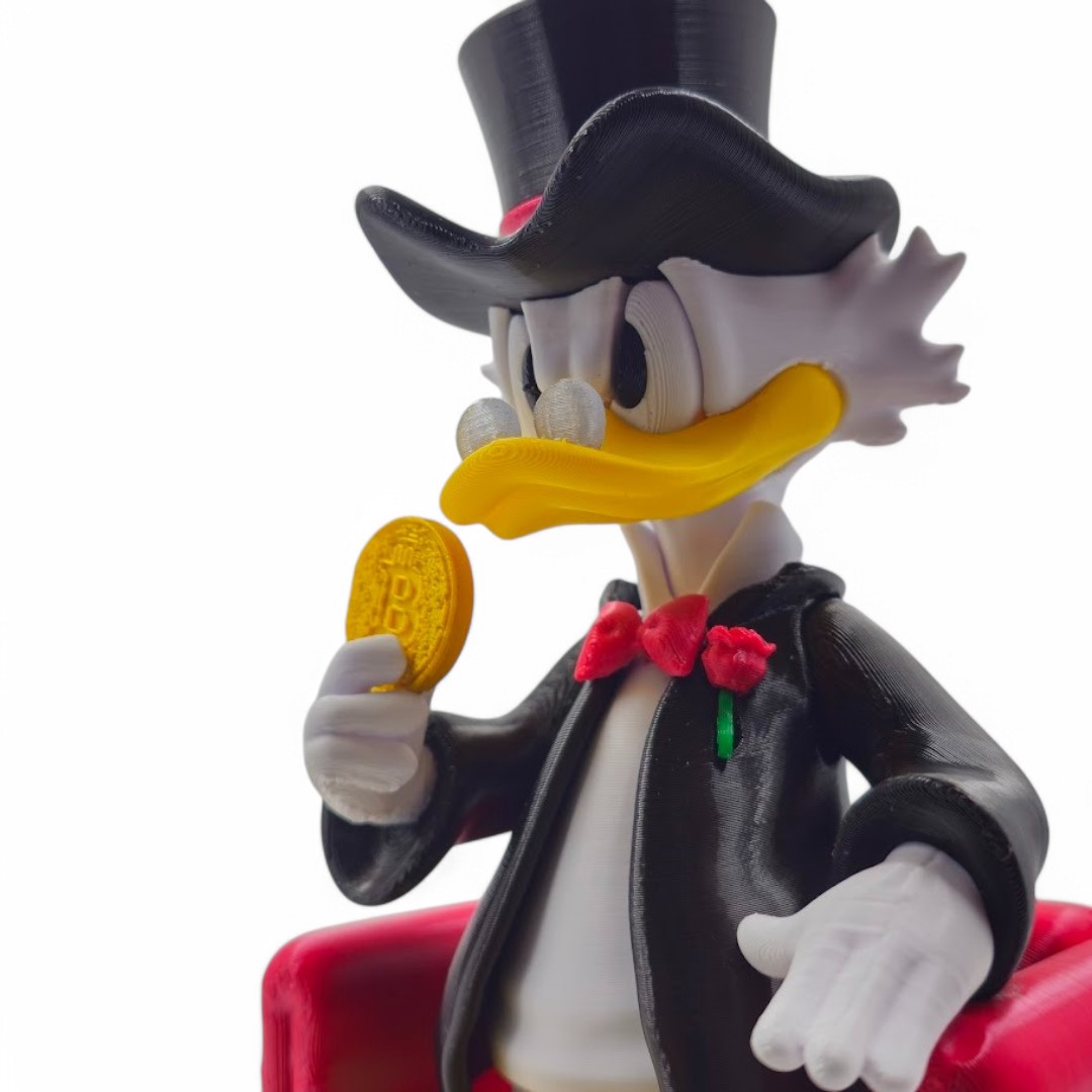 Action Figure Tio Patinhas - Colecionável e Exclusivo - MetArt Studio ...