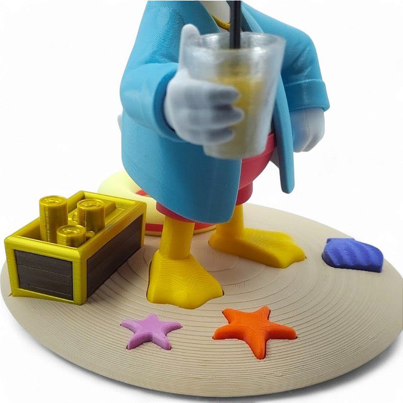 Tio Patinhas Verão Action Figure Colecionável - MetArt Studio - MetArt ...