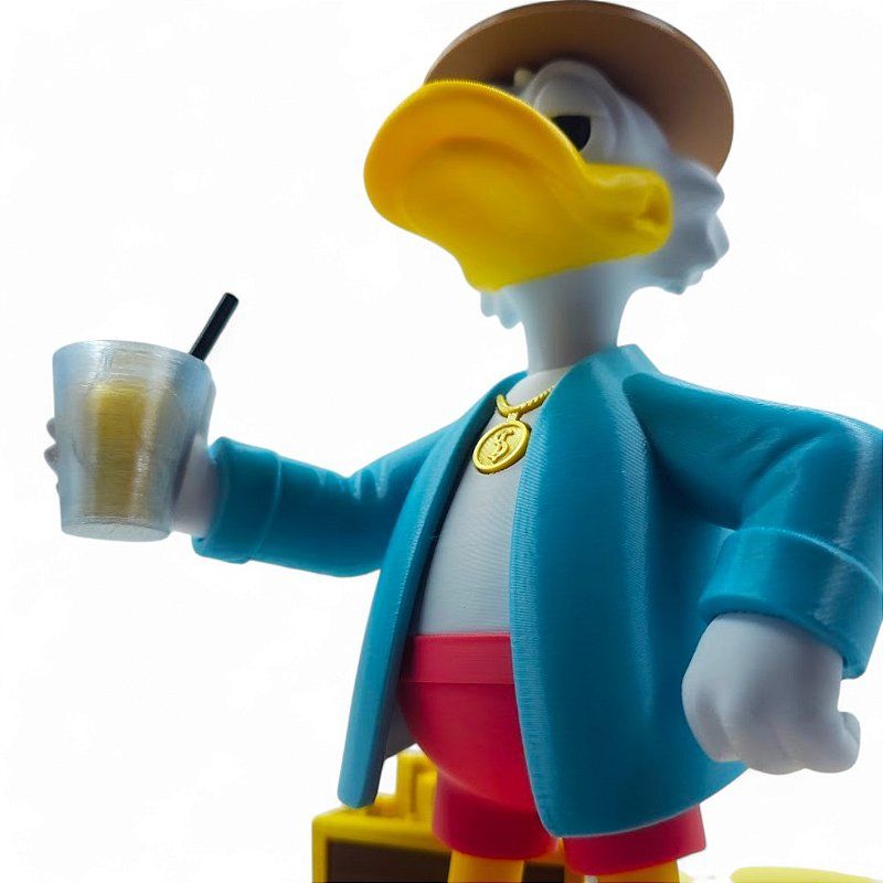 Tio Patinhas Verão Action Figure Colecionável - MetArt Studio - MetArt ...