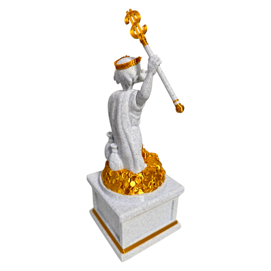 Tio Patinhas deus da Fortuna do Olimpo Action Figure Colecionável ...