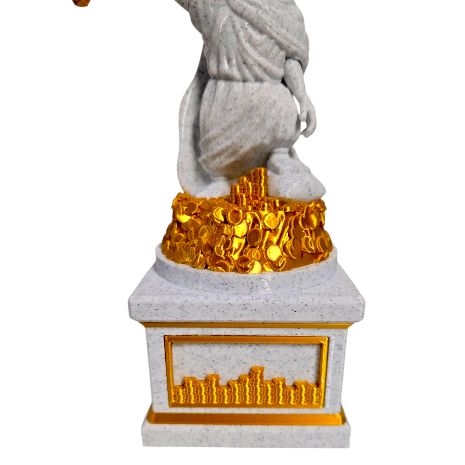 Tio Patinhas deus da Fortuna do Olimpo Action Figure Colecionável ...