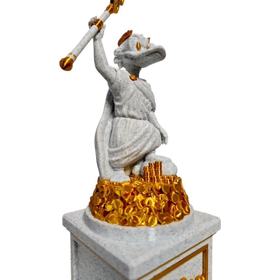 Tio Patinhas deus da Fortuna do Olimpo Action Figure Colecionável ...