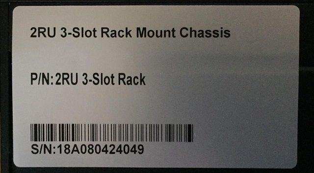 MUX DEMUX Chassis Rack 2RU 3-Slot Rack Mount Chassis - MyGigaTech