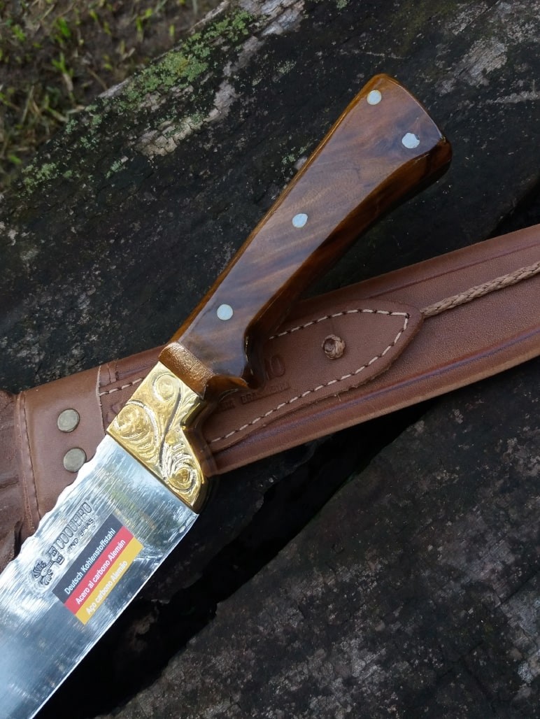 FACA COQUEIRO AÇO ALEMÃO 10" - FACAS GAÚCHAS