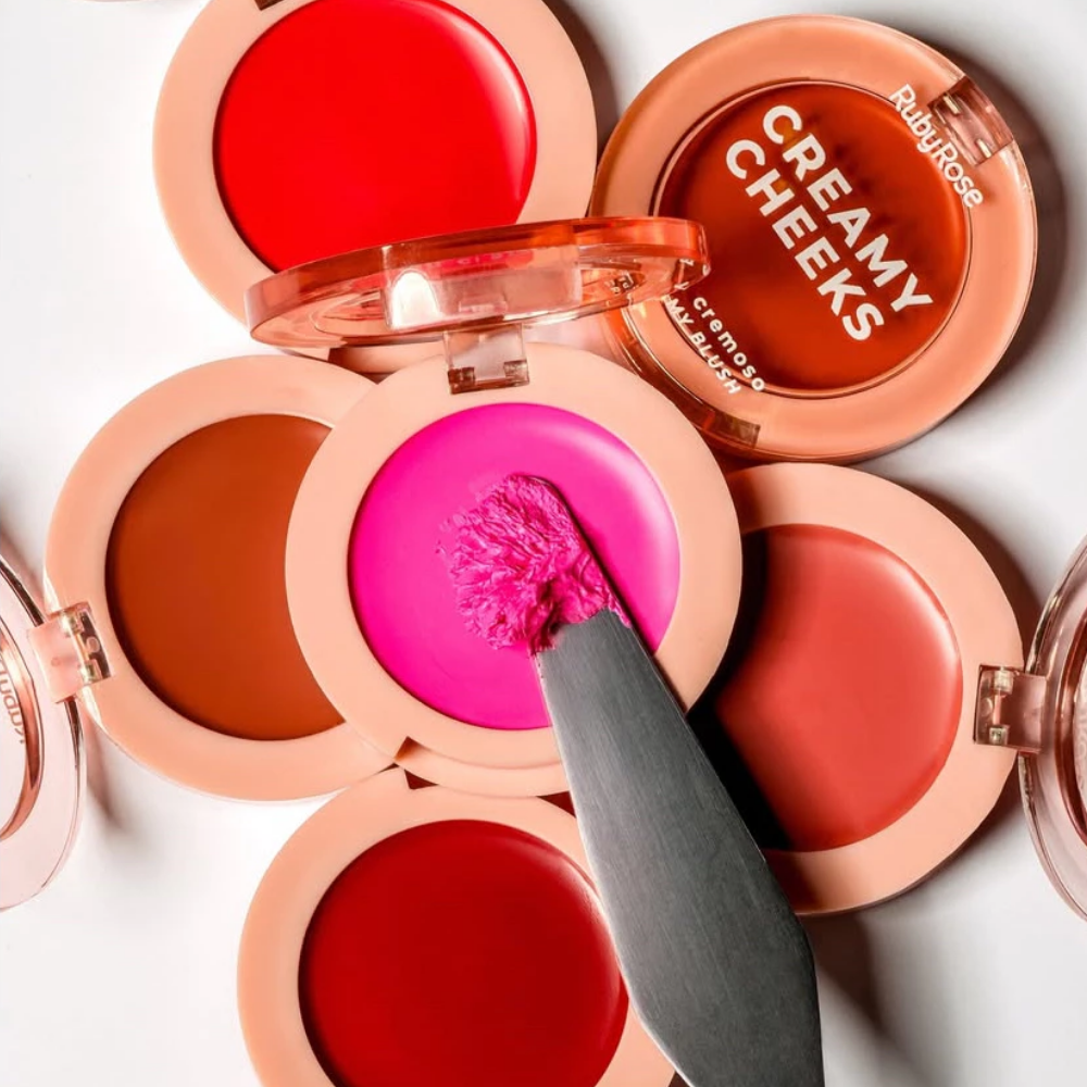 Blush Cremoso Creamy Cheeks Honey Glow- Ruby Rose - Seraphina Make