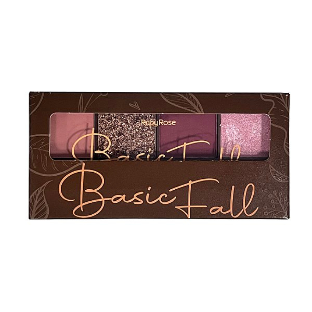 Paleta de Sombras Basic Fall - Ruby Rose - Seraphina Make