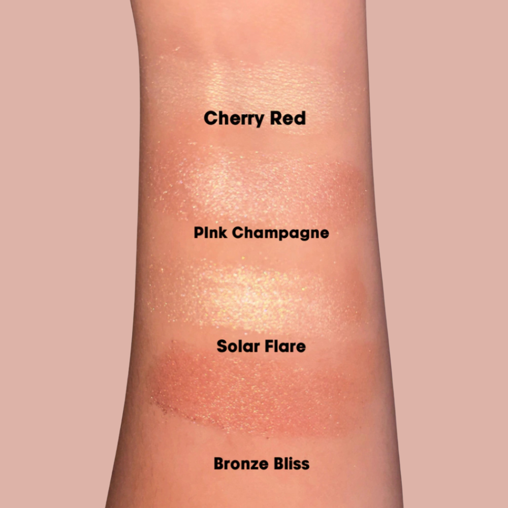 Iluminador Baked Crystal Glow Solar Flare - Ruby Rose - Seraphina Make