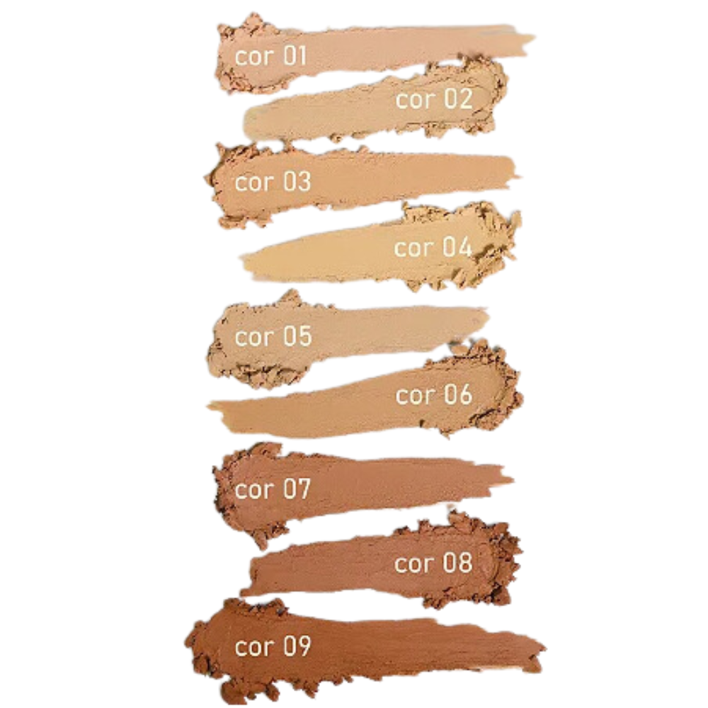 Base Stick 3 em 1 Corretivo, Contorno e Base - Miss Lary - Seraphina Make