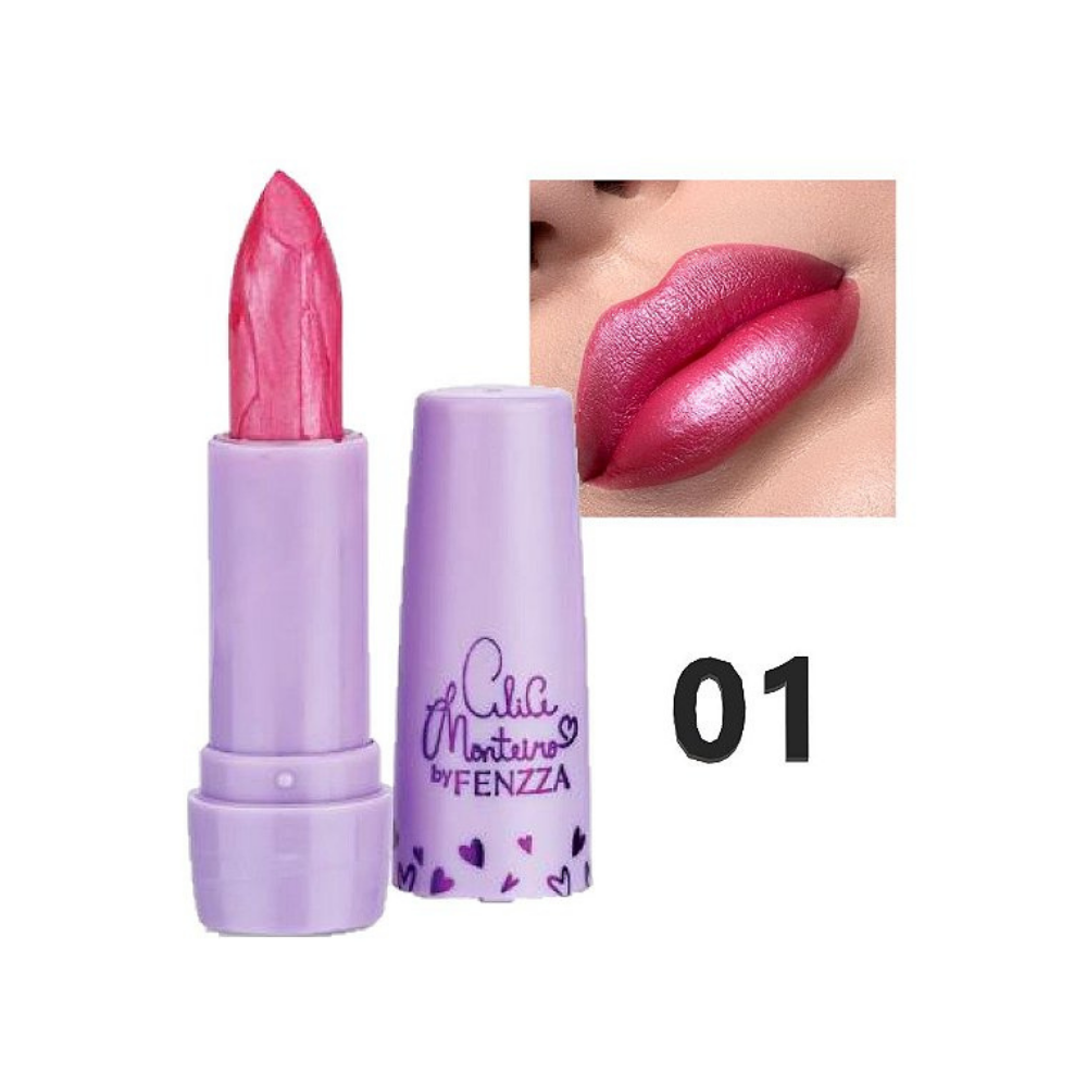 Batom Metalizado Alice Monteiro - Fenzza - Seraphina Make