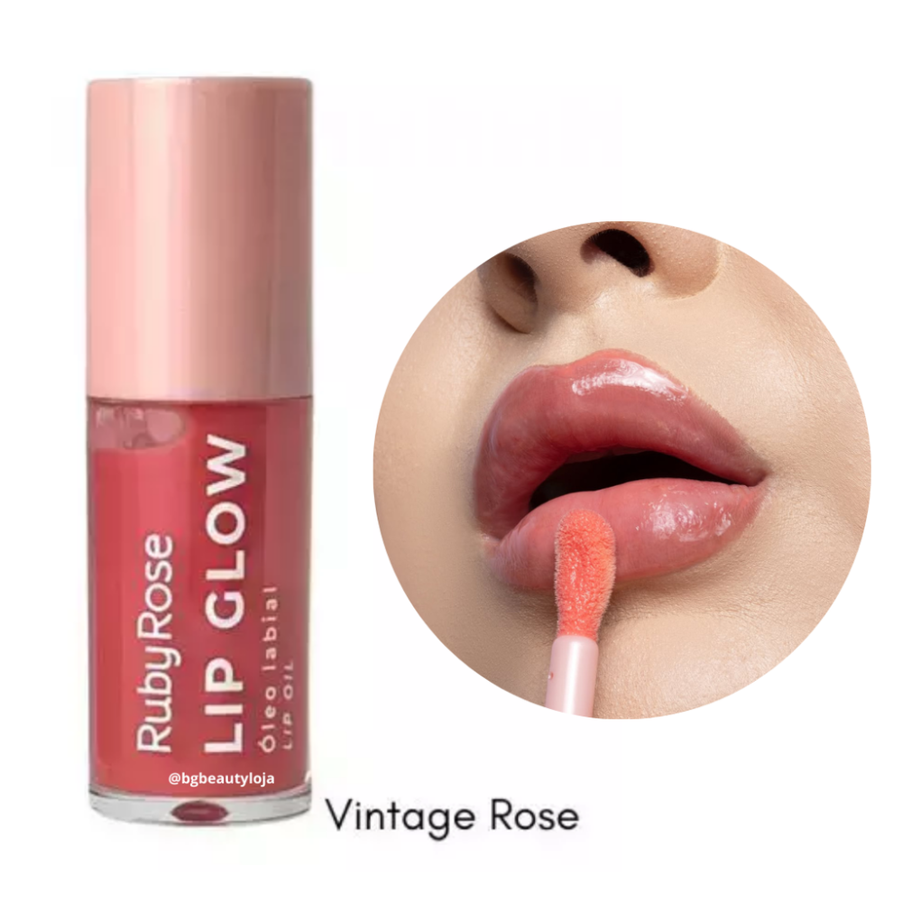 Lip Oil Glow - Ruby Rose - Seraphina Make