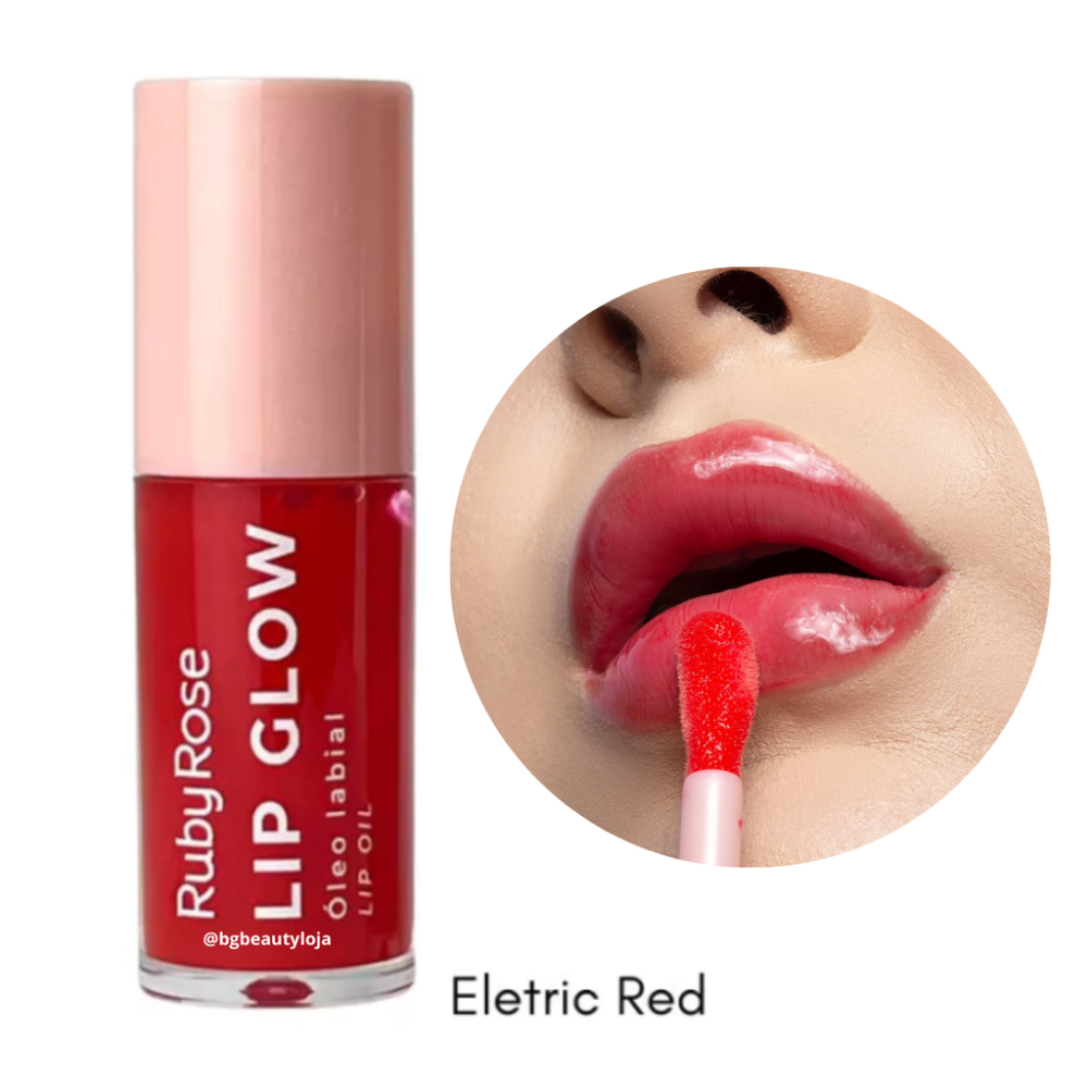 Lip Oil Glow - Ruby Rose - Seraphina Make