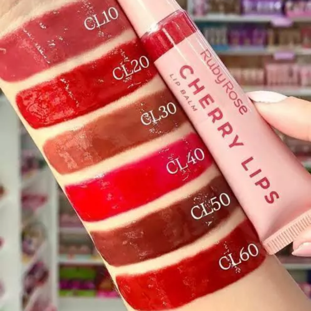 Lip Balm Cherry Lips - Ruby Rose - Seraphina Make