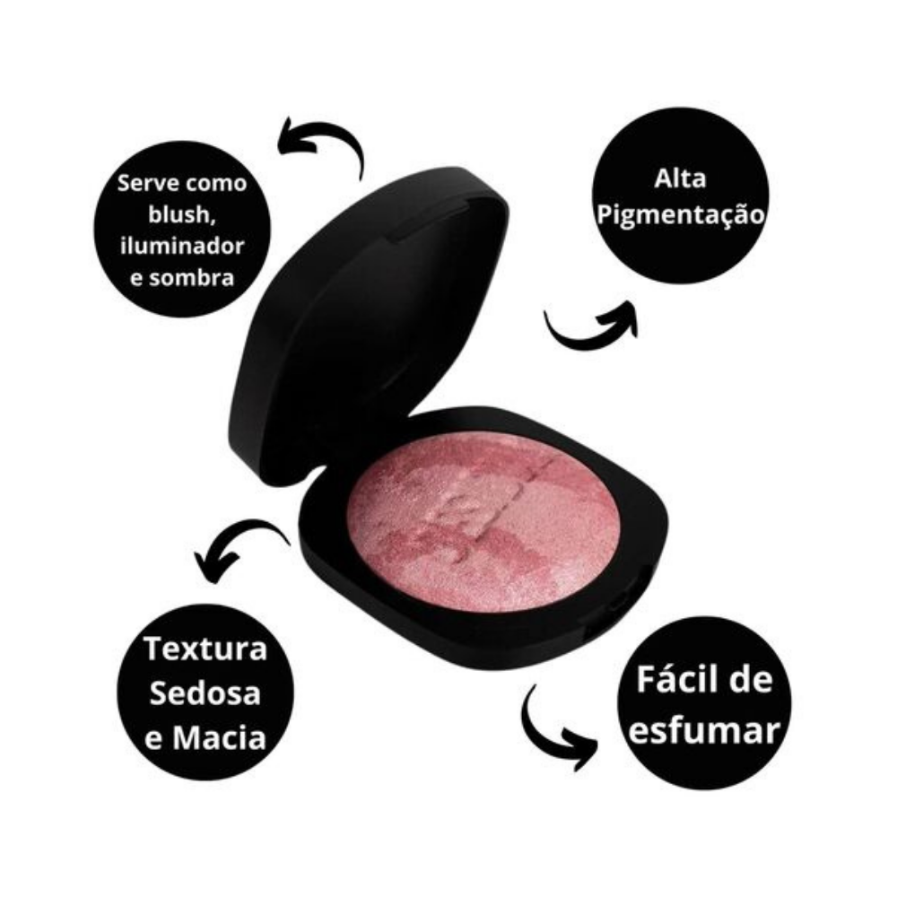 Kit Presente Obsidian - Ruby Rose - Seraphina Make