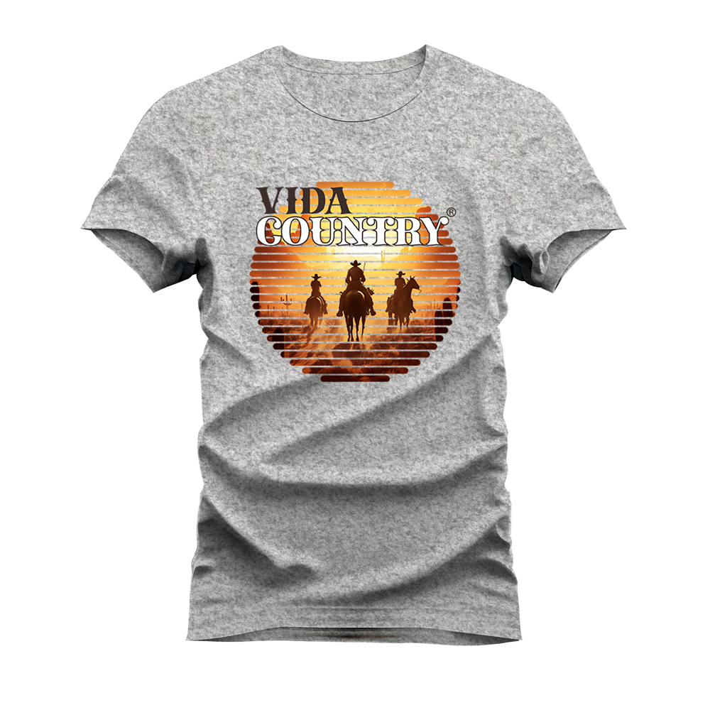 CAMISETA PLUS SIZE VIDA COUNTRY PAISAGEM - Vida Country