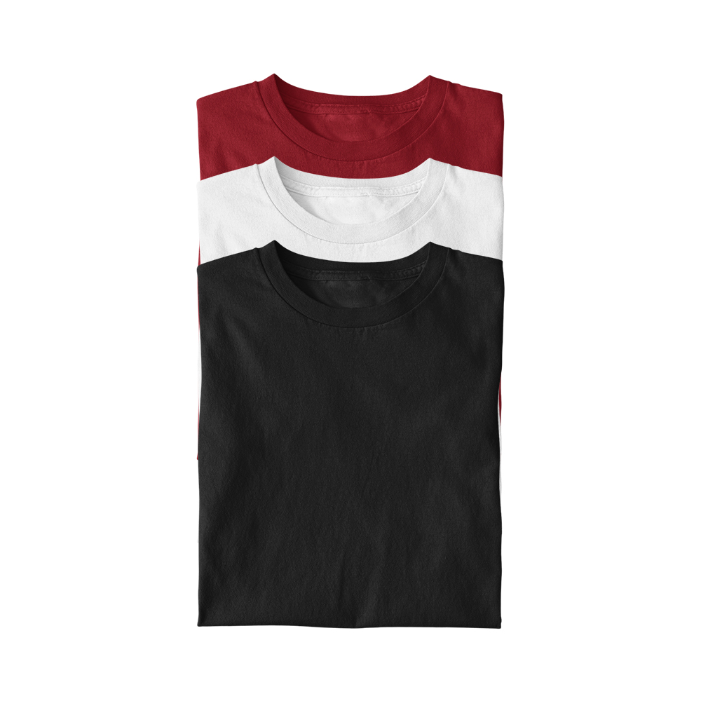 KIT 3 CAMISETAS PLUS SIZE BASIC VIDA COUNTRY - Vida Country