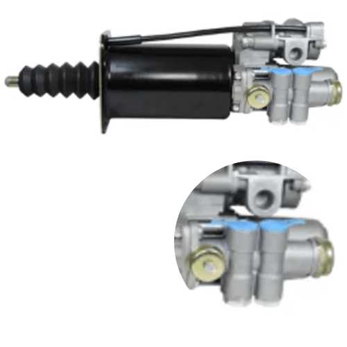 Servo Embreagem Ford Cargo Vw C/ 3/2 Vias Wabco 9700512280 - NEW FREIOS