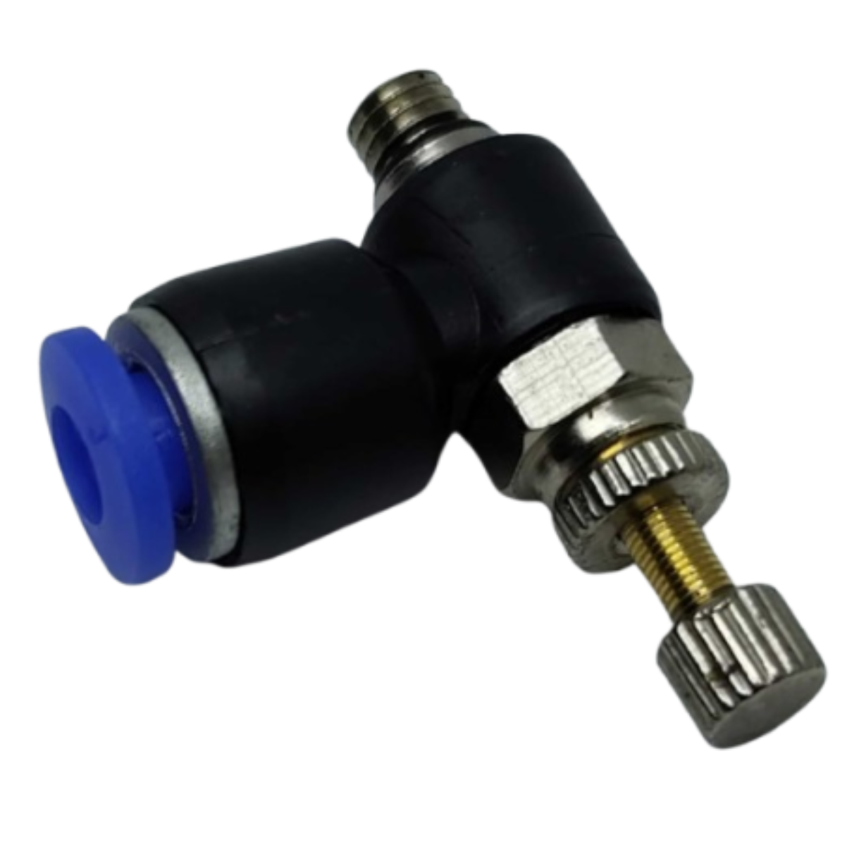 Regulador de Fluxo Tubo 4mm x Rosca M5 - NEW FREIOS