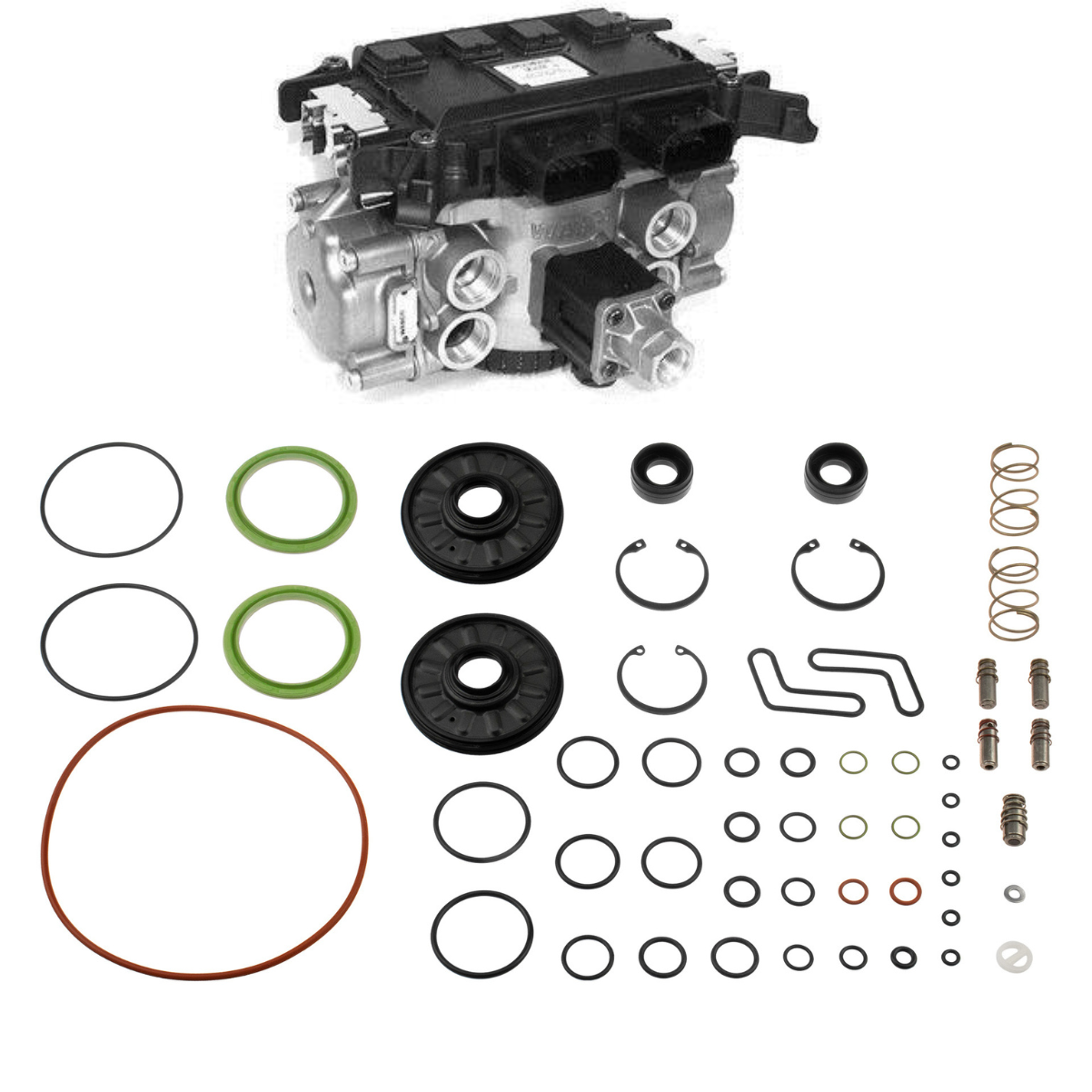 Reparo Válvula Moduladora ABS MB Actros A0004293824 - NEW FREIOS