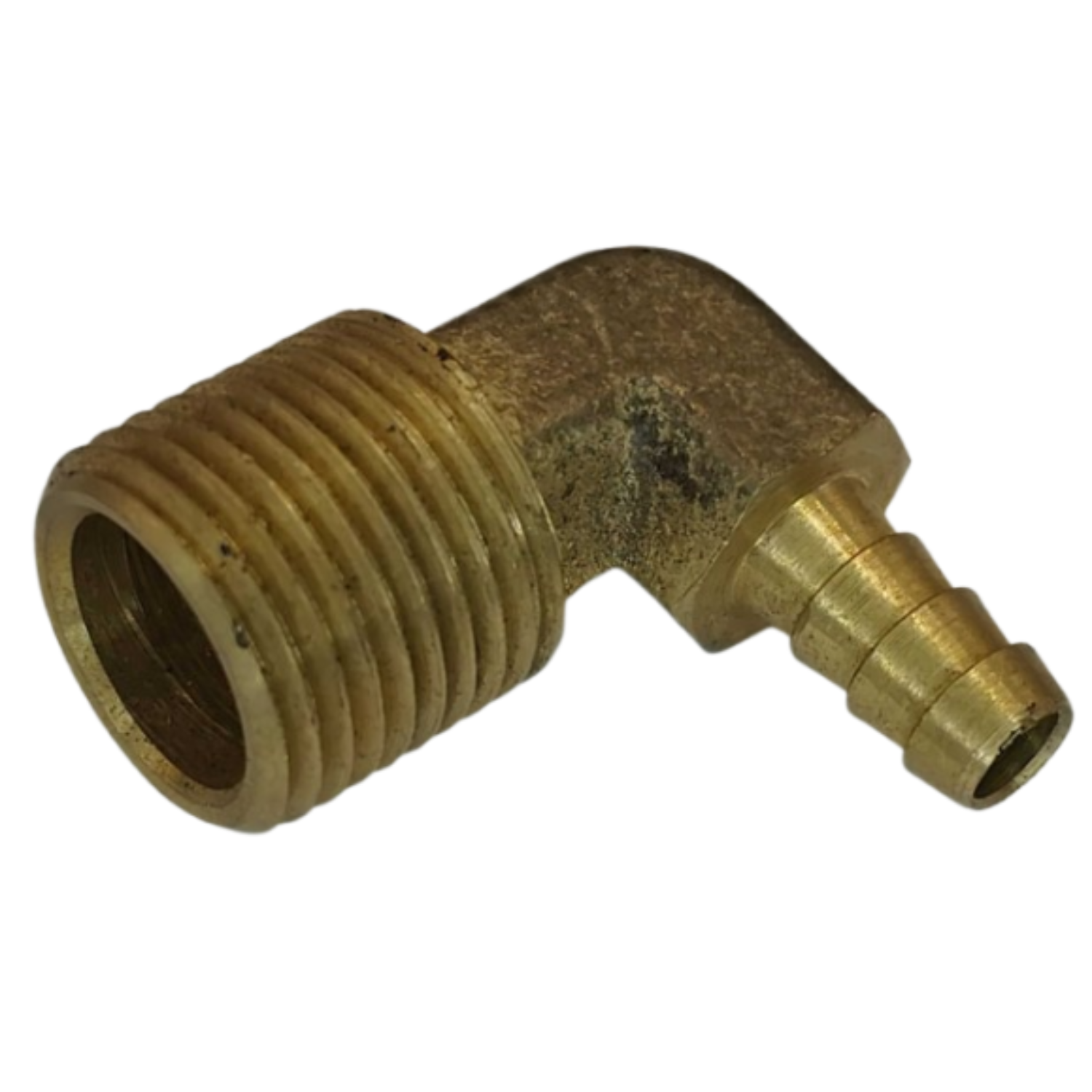 Cotovelo Latão Rosca Macho 1/2 X 5/16 Escama Para Mangueira - NEW FREIOS